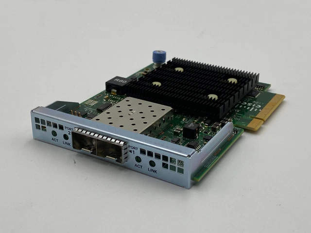 UCSC-MLOM-CSC-02 CISCO DUAL Port 10Gb Sfp+ Pcie Ethernet Virtual ...
