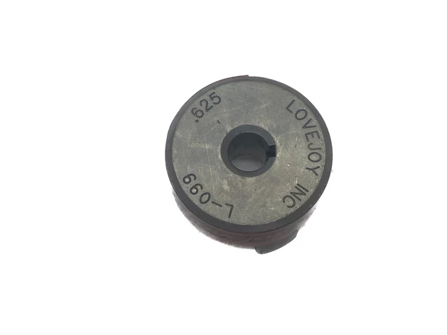 NOS LOVEJOY .625” Bore 3/16” Key way L099 Straight Jaw Coupling L-099 ...