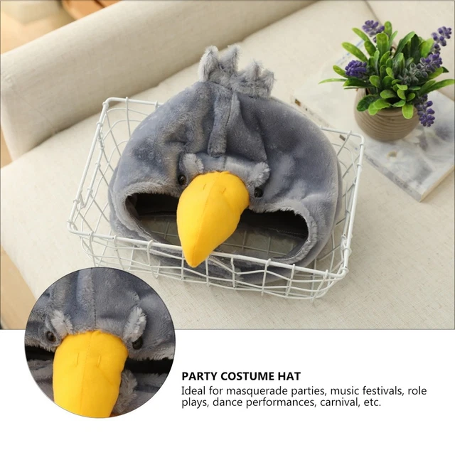 BIRD HEADPIECE COSPLAY Hat for Decor Birdcostume Carnival Circus Party ...