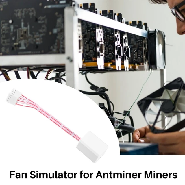 MINER FAN SIMULATOR Dummy Fan Simulator for Bitmain Antminer Miners ...
