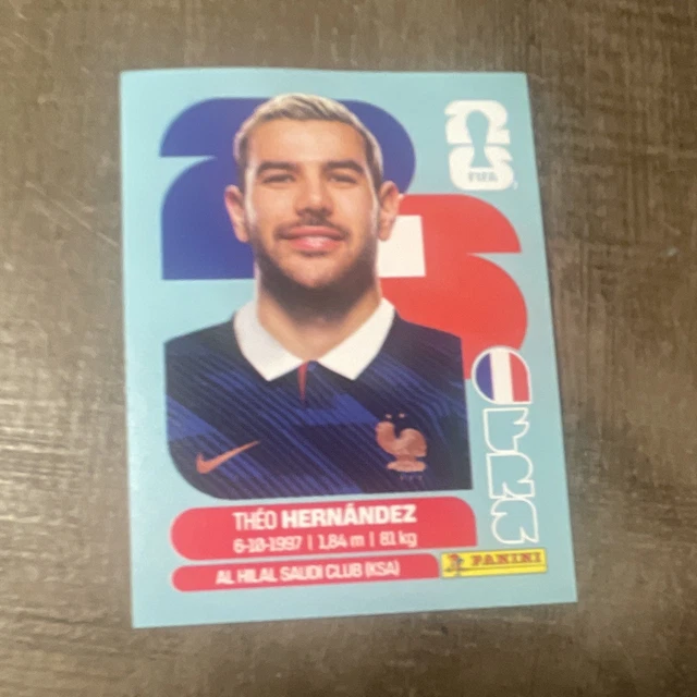 PANINI FIFA WORLD Cup 2026 sticker - Théo Hernández - France FRA 3 £1. ...