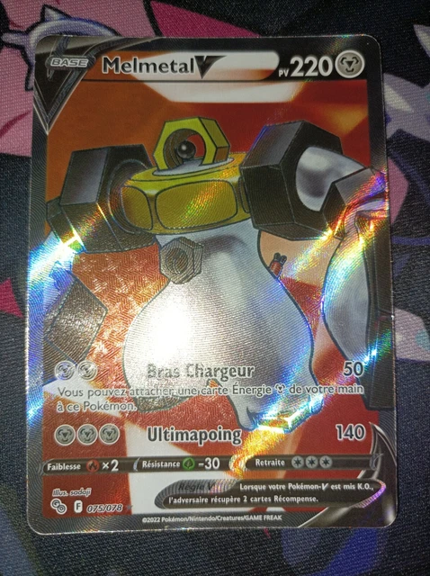 CARTE POKÉMON MELMETAL V 075/078 EUR 7,00 - PicClick FR
