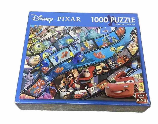 DISNEY PIXAR 1000 piece Jigsaw Fun and Exciting Puzzle £8.99 - PicClick UK