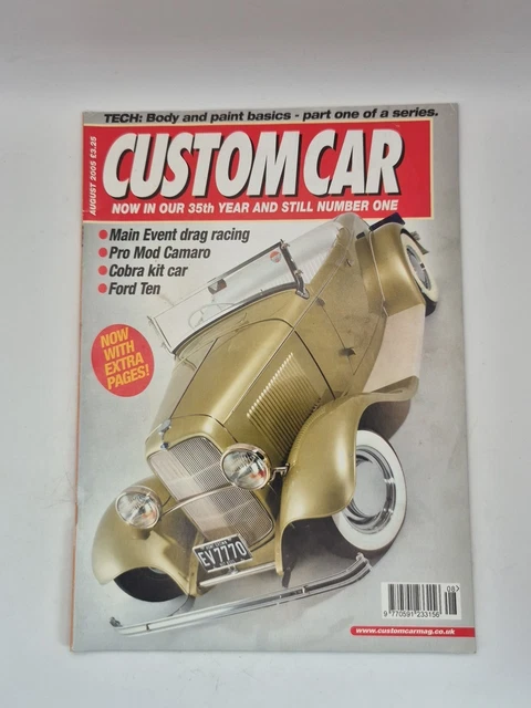 CUSTOM CAR MAGAZINE August 2005 Hot Rod £5.43 - PicClick UK
