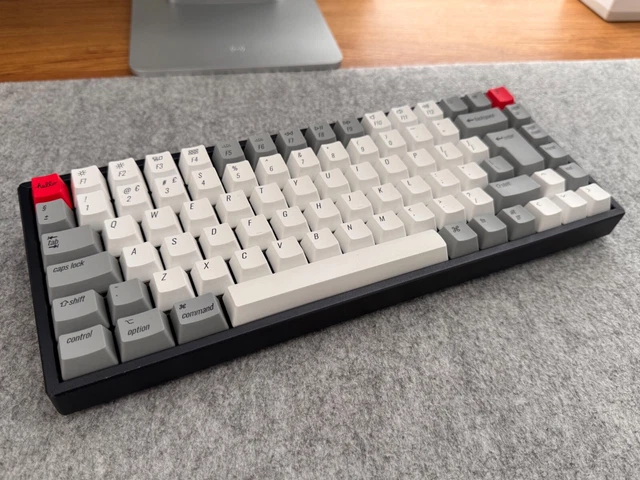 KEYCHRON K2 V2 Keyboard UK ISO Original Box & Accessories Brown Tactile ...