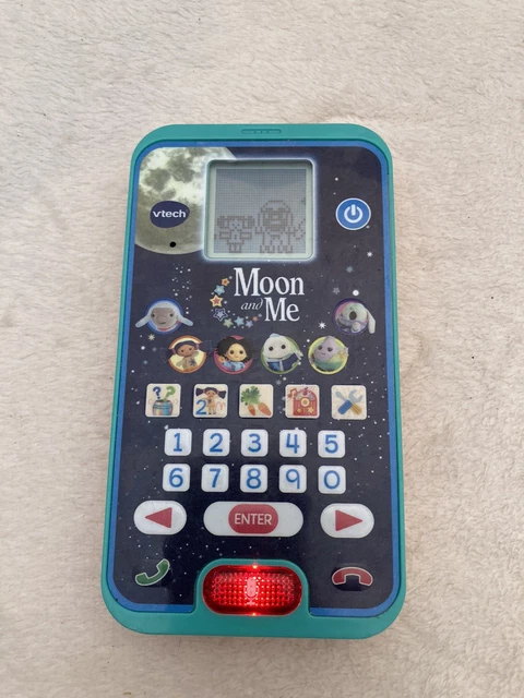 RARE MOON AND Me Vtech Smart Phone Interactive Toy With Lights And ...
