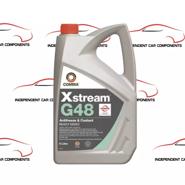 COMMA XSTREAM G48 Engine Antifreeze & Coolant Ready to Use Ethylene ...