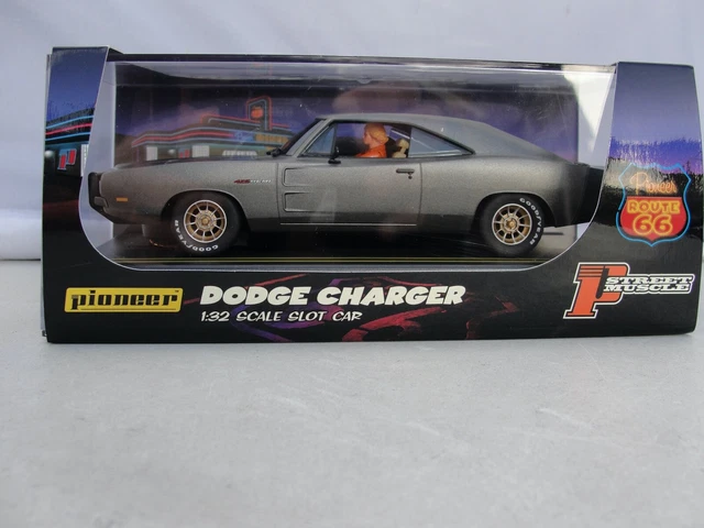 PIONEER 68 DODGE Charger Hemi 'Route 66' P088 1:32 Slot New Old Stock ...
