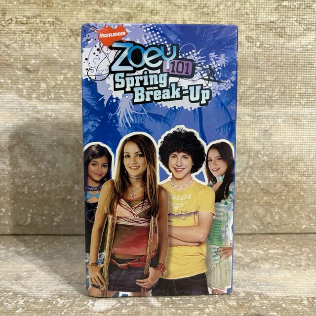 ZOEY 101 SPRING Break Up Nickelodeon VHS Tape 2006 Late Release BRAND ...