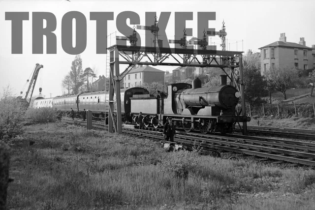 LARGER NEGATIVE BR British Railways Steam Loco Class 700 30316 ...