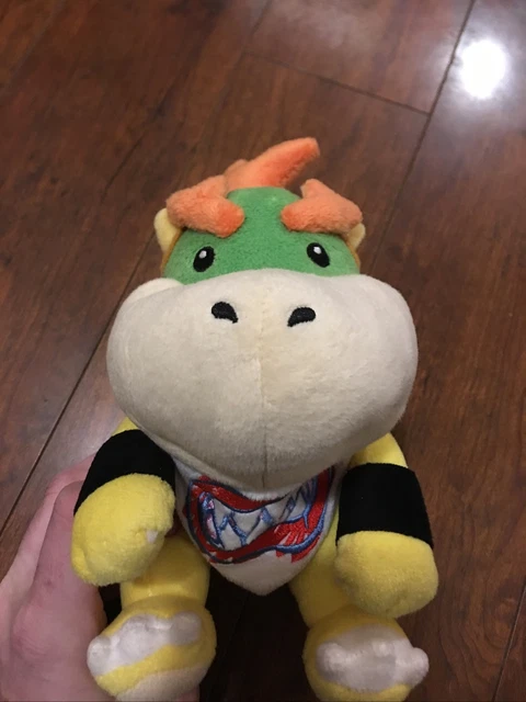 RARE BABY BOWSER Jr. Super Mario Logan Bros Sanei Plush Toy Japan ...