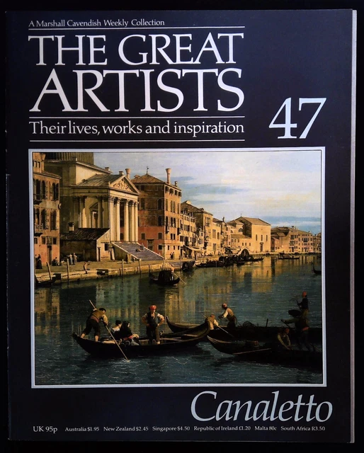 THE GREAT ARTISTS Magazine No.47 mbox1799 Canaletto £4.50 - PicClick UK