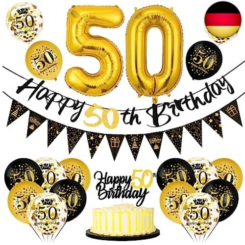 Luxus 50 Geburtstag Mann Deko Fotos