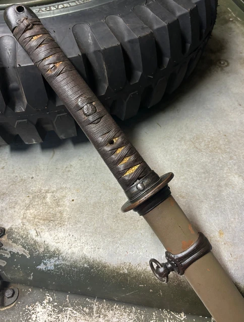 WW2 JAPANESE PATTERN 44 Type 3 Shin Guntō (Katana) Sword - ‘Yoshichika ...