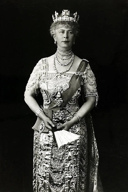 QUEEN MARY PORTRAIT Queen Mary born Mary of Teck 1923 Royalty OLD PHOTO ...