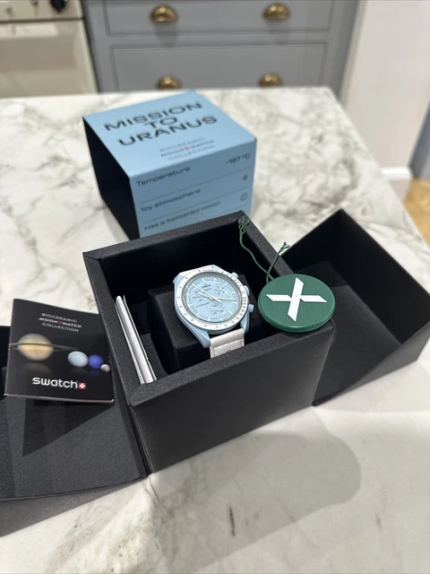 OMEGA X SWATCH Speedmaster MoonSwatch Bright White Men's Watch ...