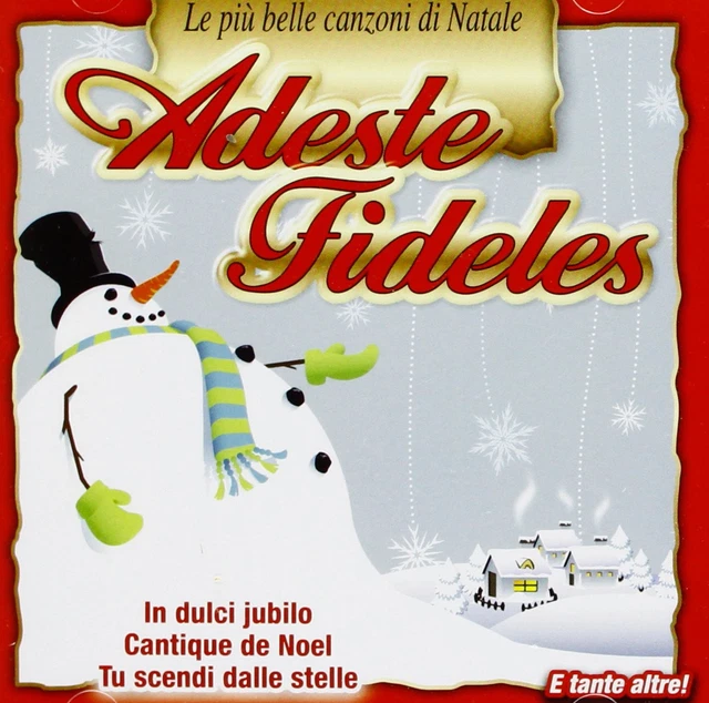 COMPILATION ADESTE FIDELIS (Le Piu' Belle Canzoni Di Natale) (CD) £5.84 - PicClick UK