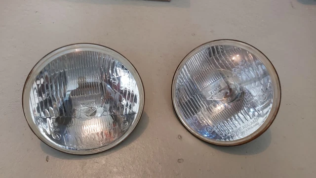 2X SCHEINWERFER FRONT BILUX Lucas Austin Rover Mini Classic mit ...