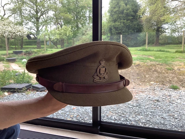 WW2 BRITISH ARMY Officers Cap - Royal Army Ordnance Corp £52.72 ...