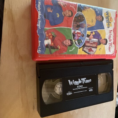 THE WIGGLES - Wiggle Time ~ 2000 VHS Tape ~ Red Clam Shell £10.06 ...