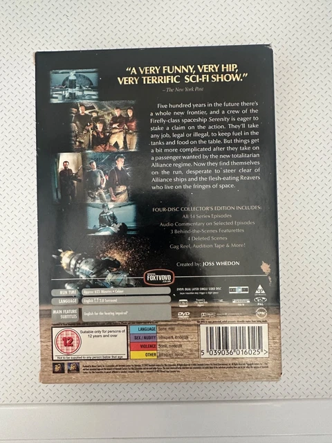 FIREFLY - THE Complete Series (Box Set) (DVD, 2004) £2.24 - PicClick UK