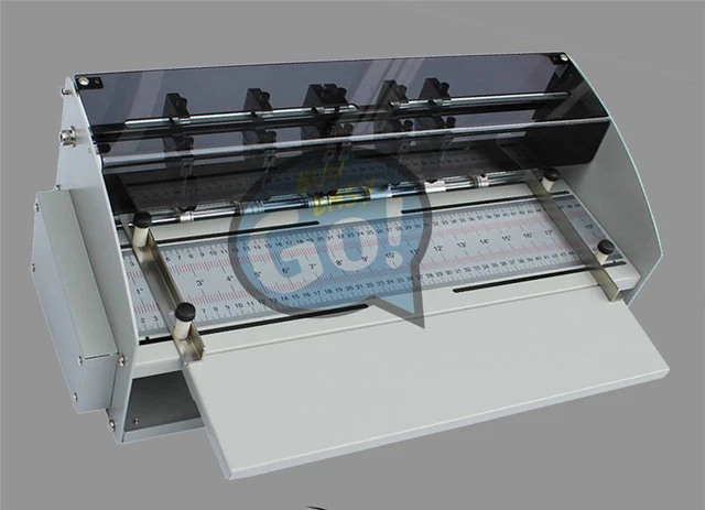 CARD FOLDING PAPER Dotted Line Cutting Electric Book Cover Creasing ...