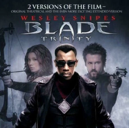 BLADE 3 TRINITY DVD 2 Versions of FIlm ORIGINAL + EXTENDED -SAME / NEXT ...