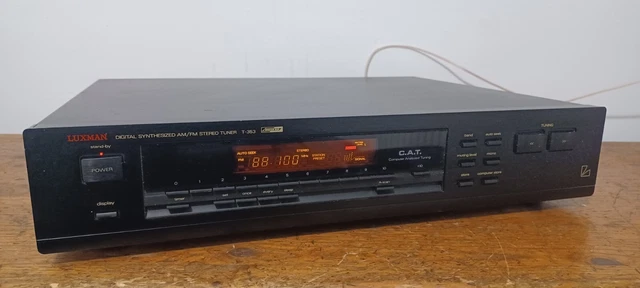 VINTAGE LUXMAN T-353 AM/FM Stereo Tuner Separate £24.00 - PicClick UK