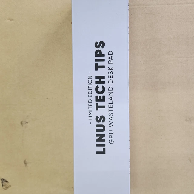 NEW LINUS TECH Tips LIMITED EDITION Wasteland Desk Pad $29.99 - PicClick