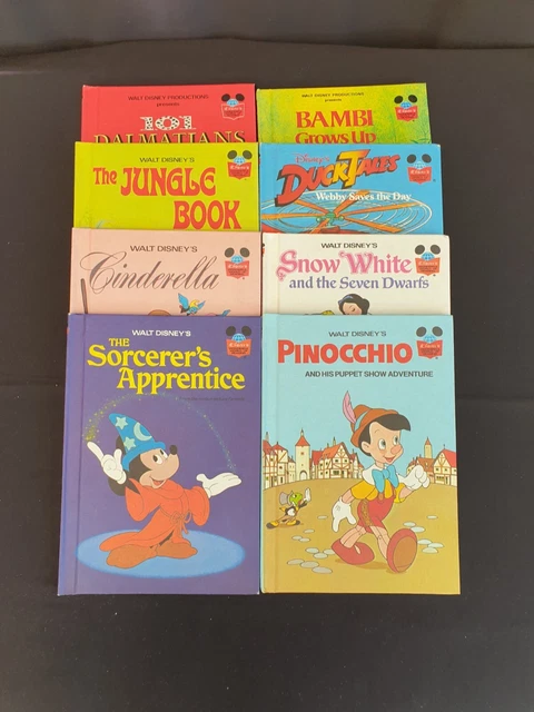 SET OF 8 books from Disney's Wonderful World of Reading All in VGC £12. ...