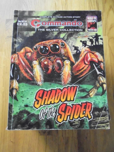 COMMANDO NO 5210: Shadow of the Spider (9 March 2019) £4.05 - PicClick UK