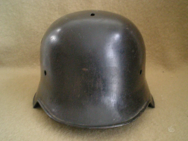 1934 TO WW2 German M34 Fire Police Helmet Shell by Thale $220.00 ...