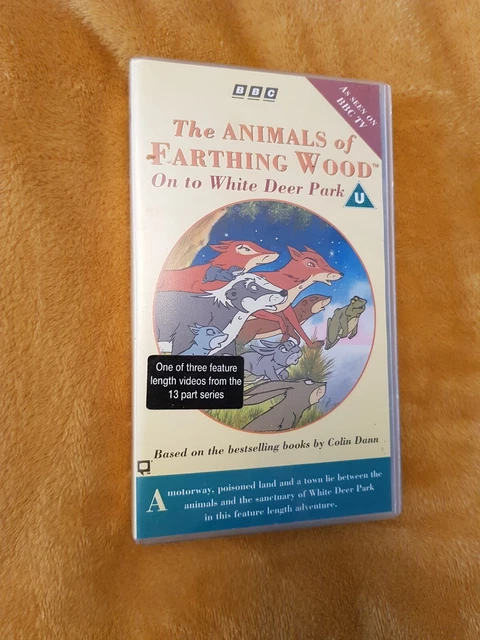 THE ANIMALS OF Farthing Wood Video VHS U Cert 1993 Children Kids Nature ...