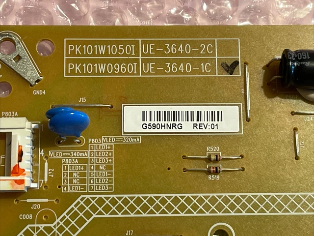 (A281) SCHEDA Power Board Tv 32" Toshiba 32E2533D Pk101W0960I Alimentazione EUR 36,90 - PicClick IT