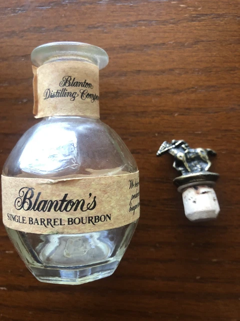 MINIATURE BLANTON’S SINGLE Barrel Bourbon Whiskey Bottle 50ml Mini ...