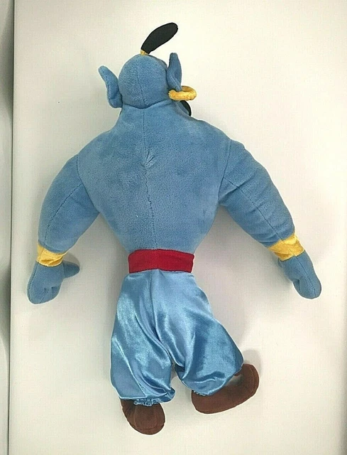 DISNEY STORE ALADDIN Movie Character Blue Genie Doll Stuffed Plush 18 ...
