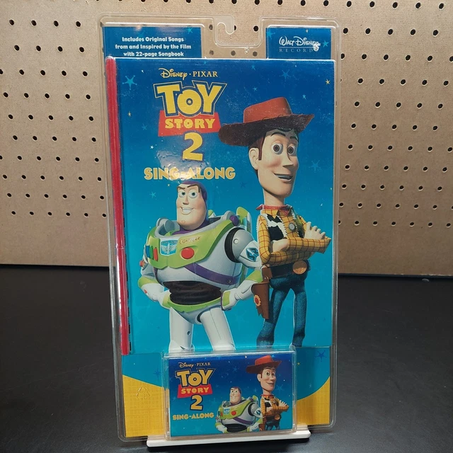 TOY STORY 2 Sing Along By Disney Cassette And Book Disney 12 95 toy-story-2-sing-along-by-disney-cassette-and-book-disney-12-95