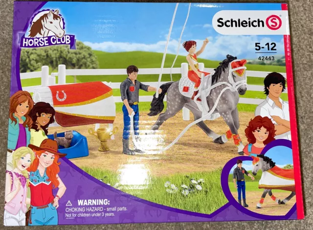 SCHLEICH HORSE CLUB Mia's Vaulting Riding Set Toy Playset, Multi-colour ... SCHLEICH HORSE CLUB Mia's Vaulting Riding Set Toy Playset, Multi-colour ...