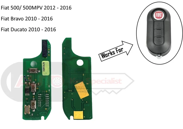 GENUINE FIAT 3 Button Magneti Marelli PCB circuit board ( No Chip ) £14 ...