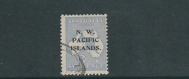 NORTH WEST PACIFIC ISLANDS NWPI 1915-16 KANGAROO ovpt (Scott 4 6d) F/VF ...