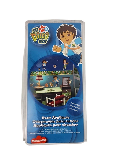 NICK JR GO Diego Go Room Appliques Packaging Wear New £3.97 - PicClick UK