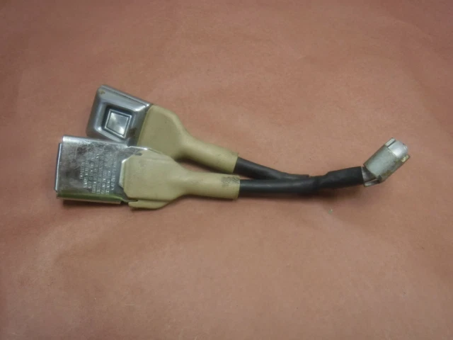 JEEP CHEROKEE XJ 87-96 Rear Dual Seat Belt Receivers Set Tan $26.99 ...