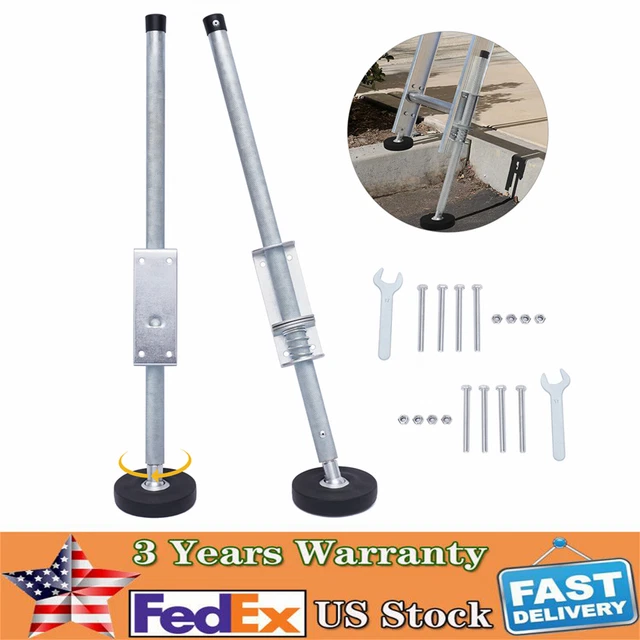 PAIR LADDER LEVELER for Extension Ladders Stabilizer Leg Leveling Tool ...