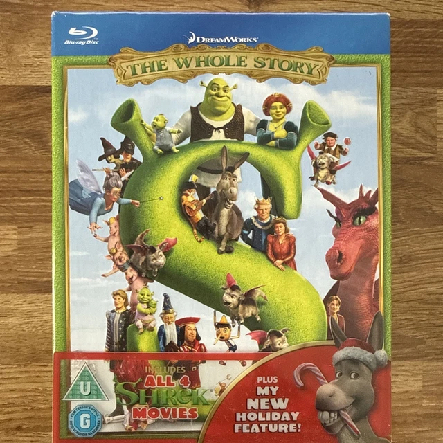SHREK 1-4 -THE Whole Story - Complete Collection Blu Ray Box Set EUR 39 ...