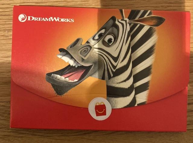 GIOCATTOLO MCDONALDS HAPPY Meal Dreamworks Marty Madagascar 2022 Zebra ...