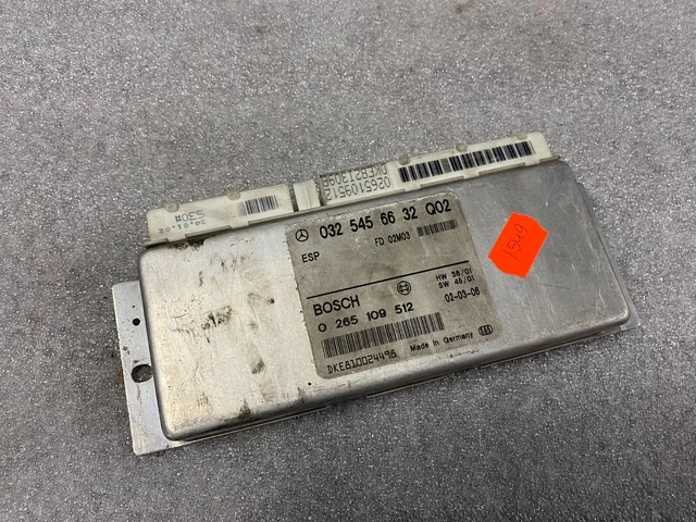 MERCEDES BENZ E-CLASS W211 E270 CDI Control Unit ESP 0325456632 (S-1549 ...