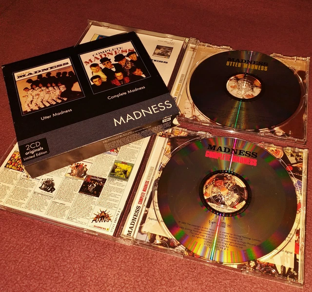 MADNESS - COMPLETE & UTTER CD BOX SET our house ska suggs stiff 2 tone ...