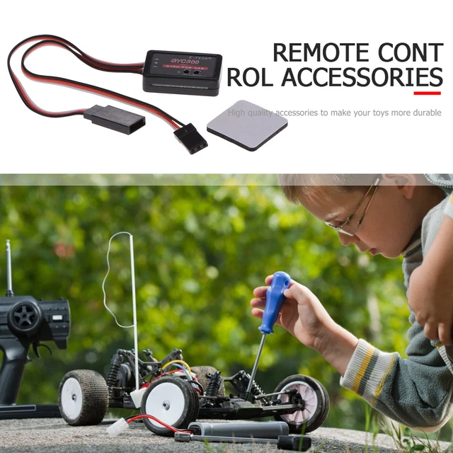 PLASTIC GYRO MODULE High Stability Mini Gyroscope RC Cars Model Parts ...