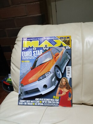 MAX POWER MAGAZINE September 2000. Sierra Cosworth, Supra, Max Babe ...