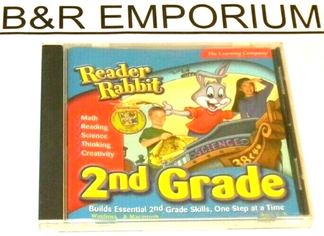READER RABBIT 2ND Grade - (Ages 6 to 8) - (1997 The Learning Co ...